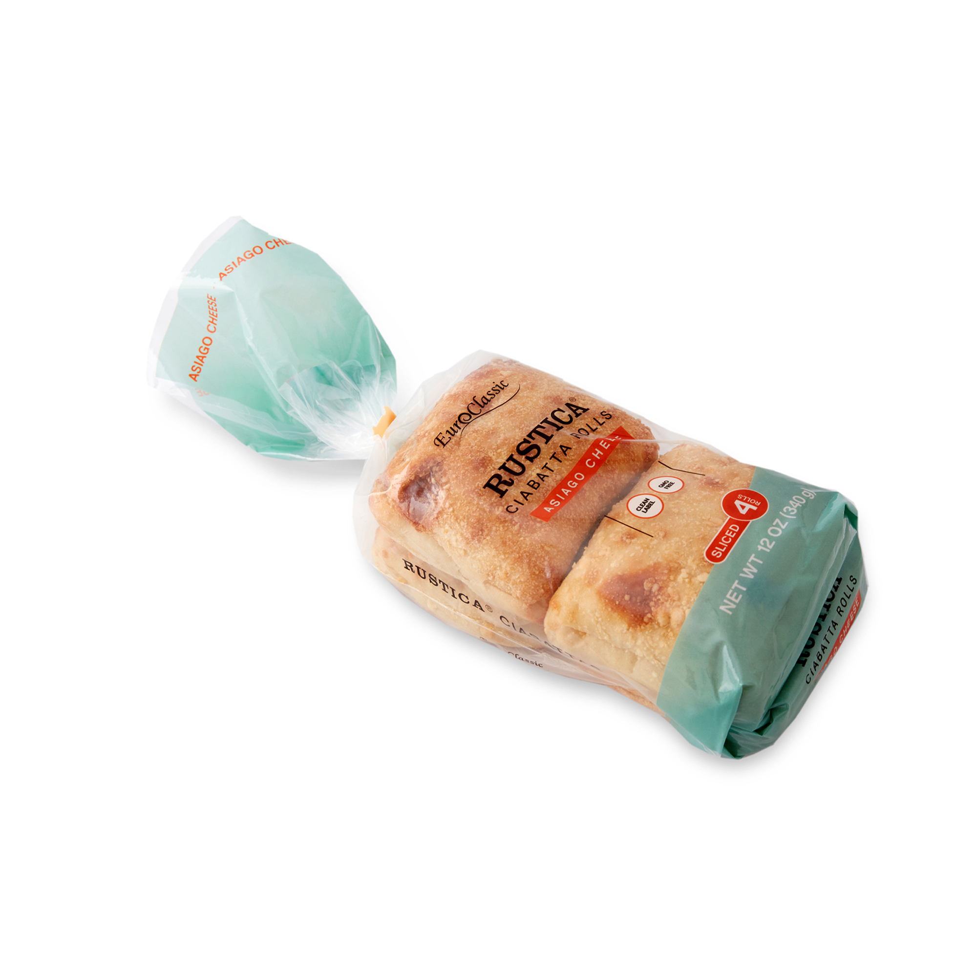 Asiago Cheese RUSTICA® Ciabatta Rolls | EuroClassic